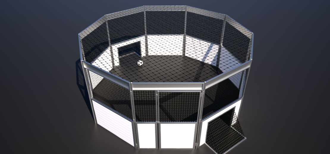 Soccer Cage Configurator - Configure your individual Panna Soccer Cage now.
